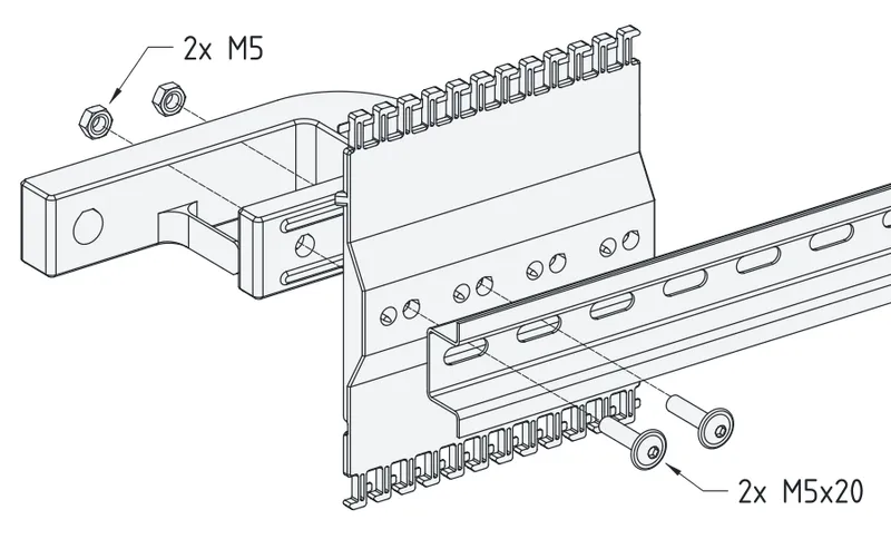 DIN Rail Wiring System by rahix | Download free STL model | Printables.com