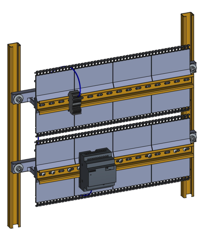 DIN Rail Wiring System by rahix | Download free STL model | Printables.com