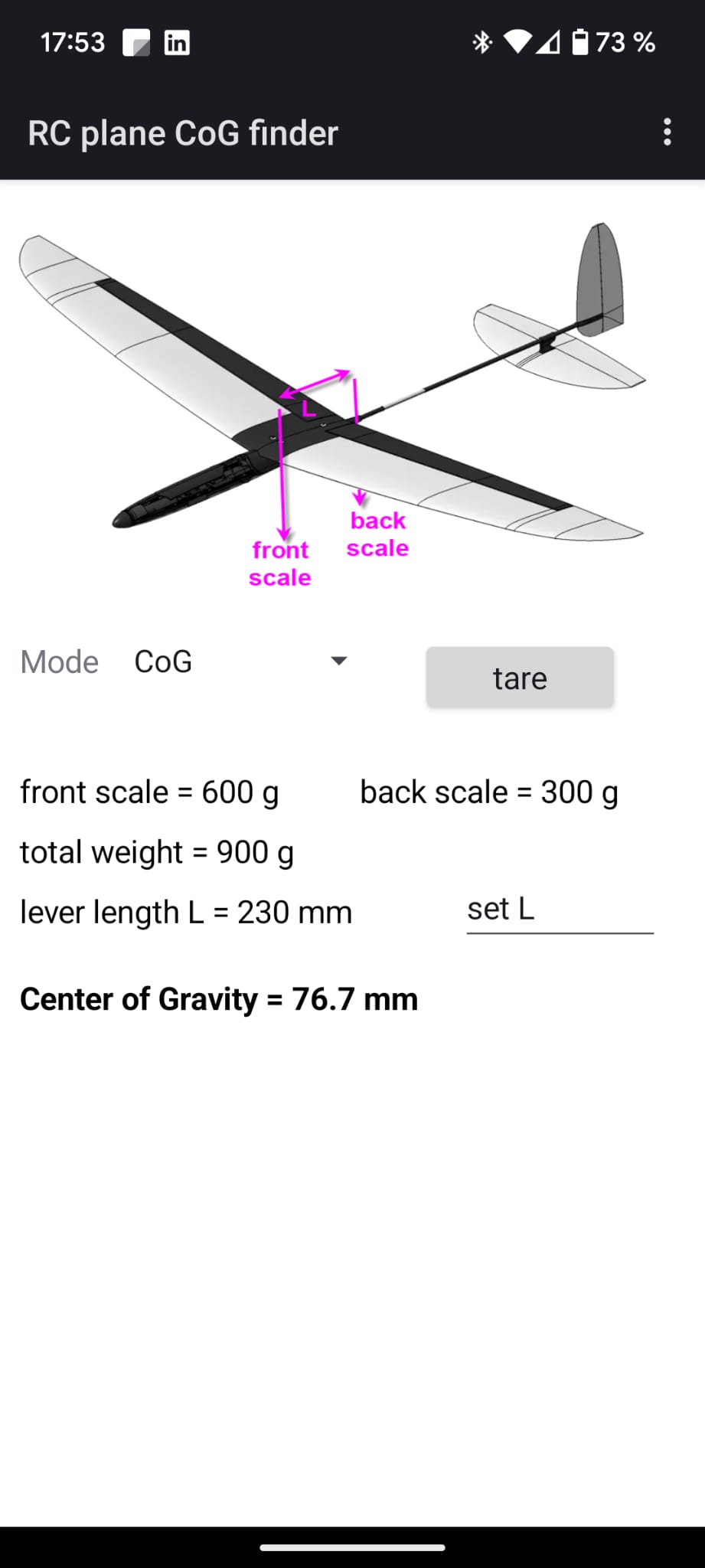 RC plane Center of Gravity finder (automatic) by freedom2000 | Download ...