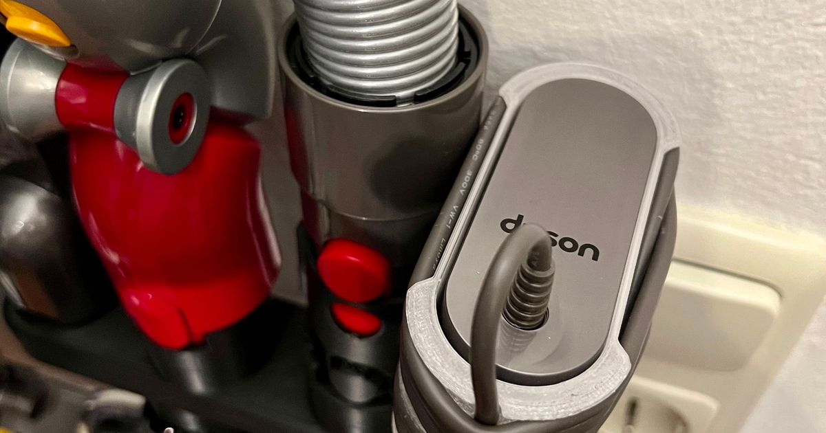Dyson plug bracket - upside down by IkarusIBK | Download free STL model ...