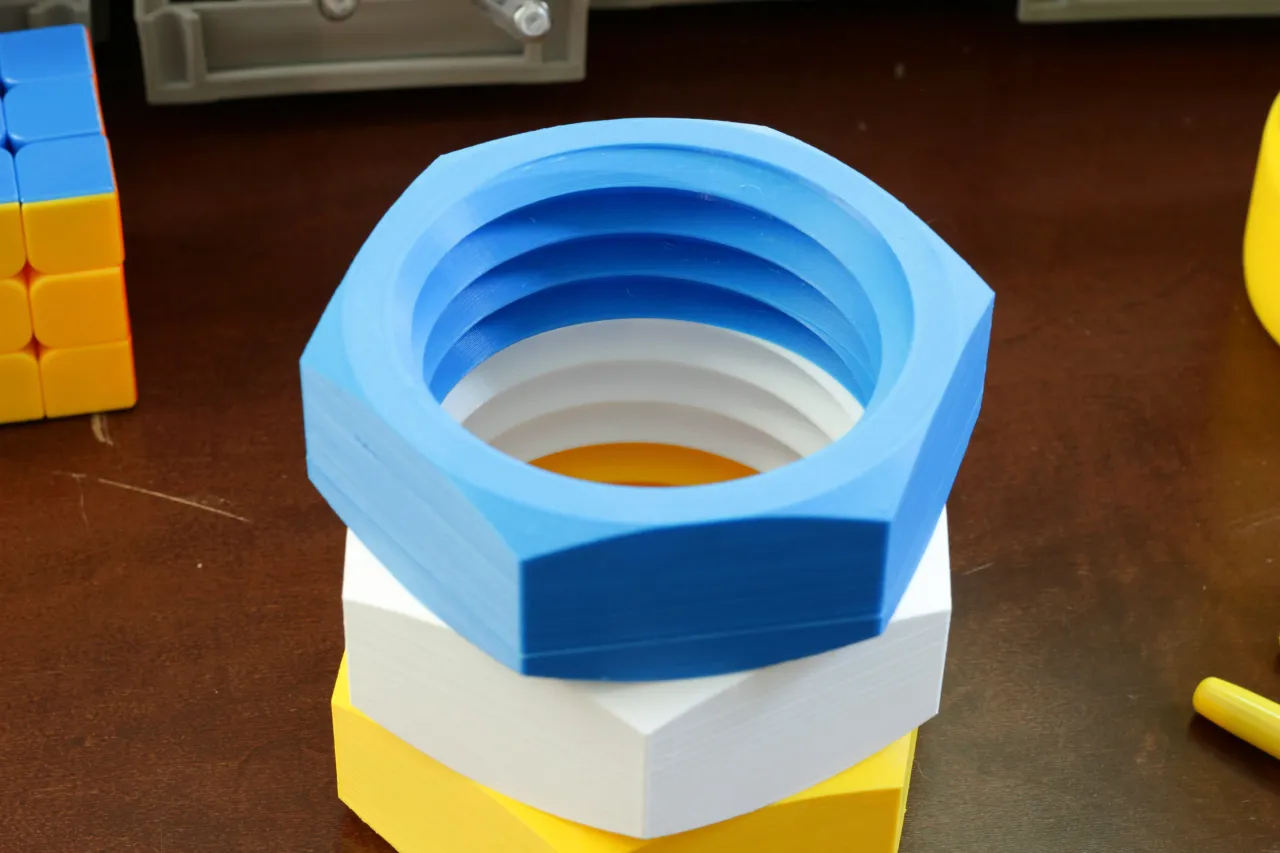 "Oops, all nuts!" pencil organizer by Julia Ebert | Download free STL model | Printables.com