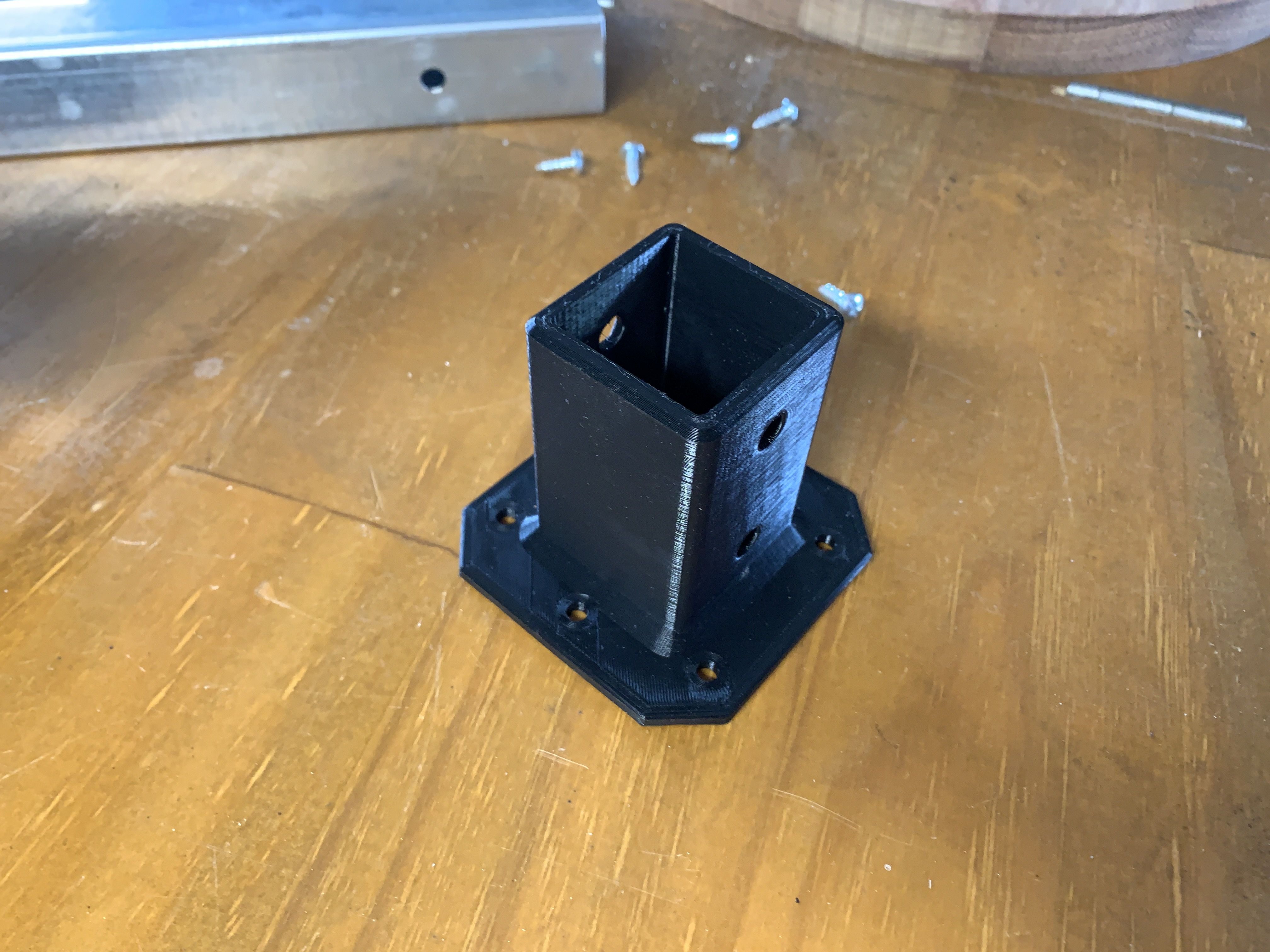 Square Pipe Support by Wiseone | Download free STL model | Printables.com