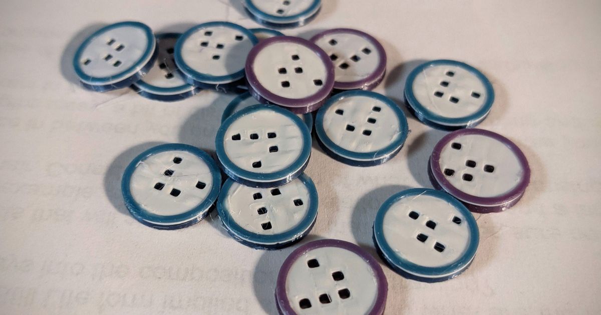 Game of Life buttons by username | Download free STL model | Printables.com