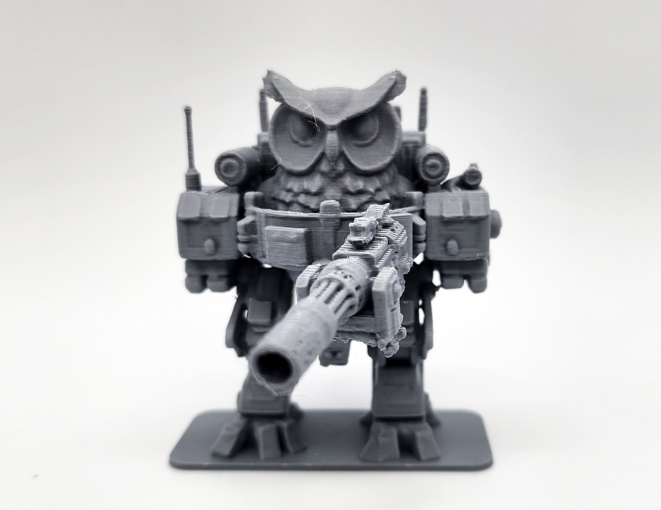 Owl Mechwarrior by Triple G Workshop | Download free STL model ...