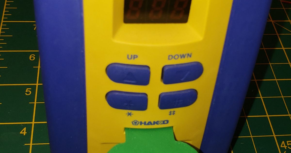 Hakko FX-951 Key by P.Tech | Download free STL model | Printables.com