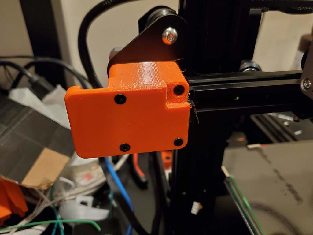 Notched X Axis Limit Switch Cover with Cable Guide by MarMed | Download ...