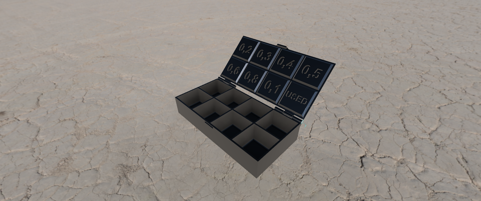 nozzle storage box 0,1 - 0,8mm by 3D TISK | Download free STL model ...