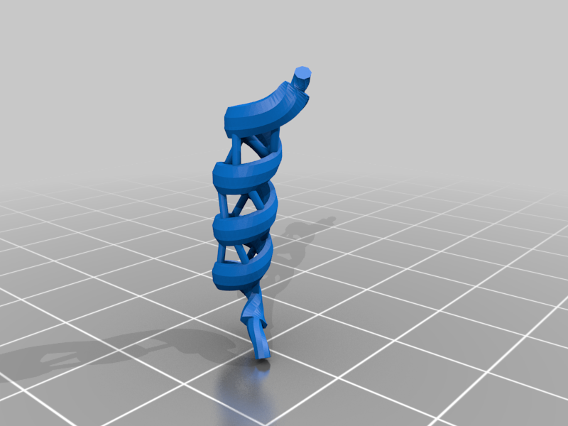 An alpha helix from Hemoglobin as cartoon by Marius Mihasan | Download ...