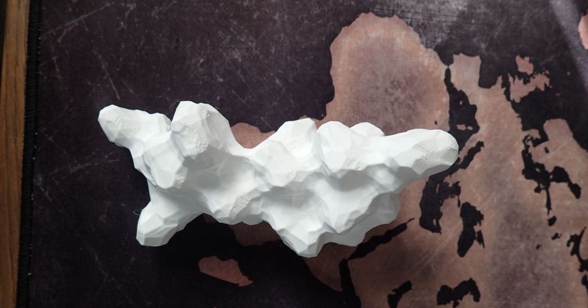 An alpha helix from Hemoglobin as surface by Marius Mihasan | Download ...