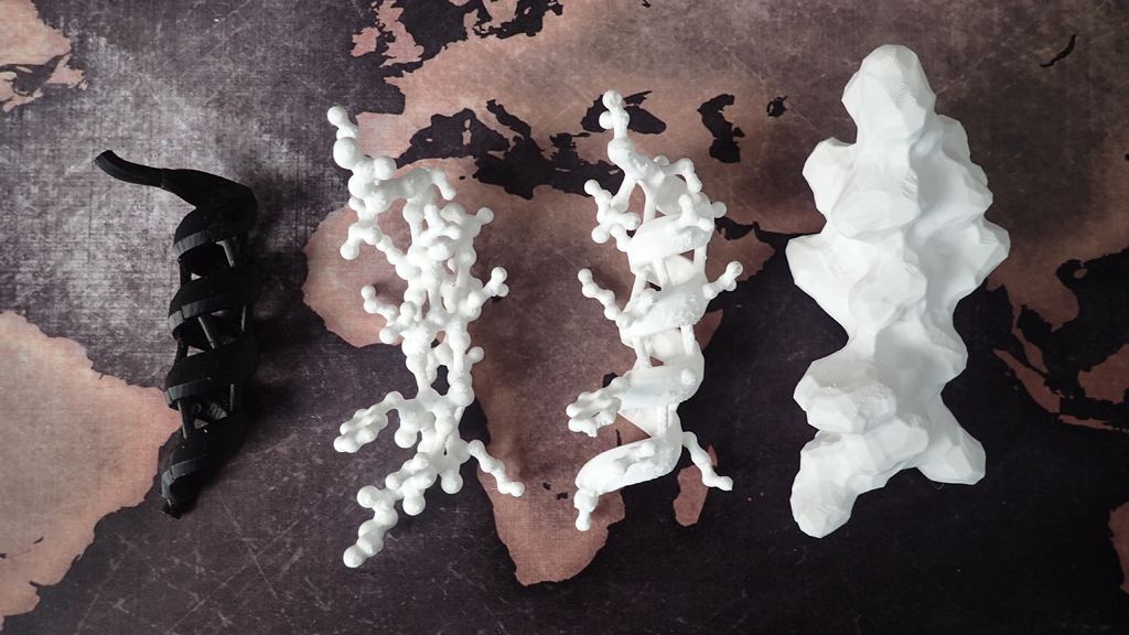 An alpha helix from Hemoglobin as surface by Marius Mihasan | Download ...