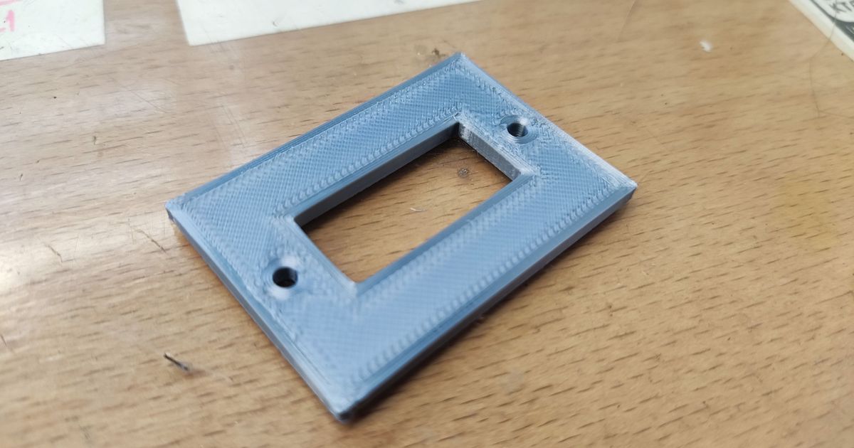 Rocker switch holder 29*13mm by JK3d | Download free STL model ...