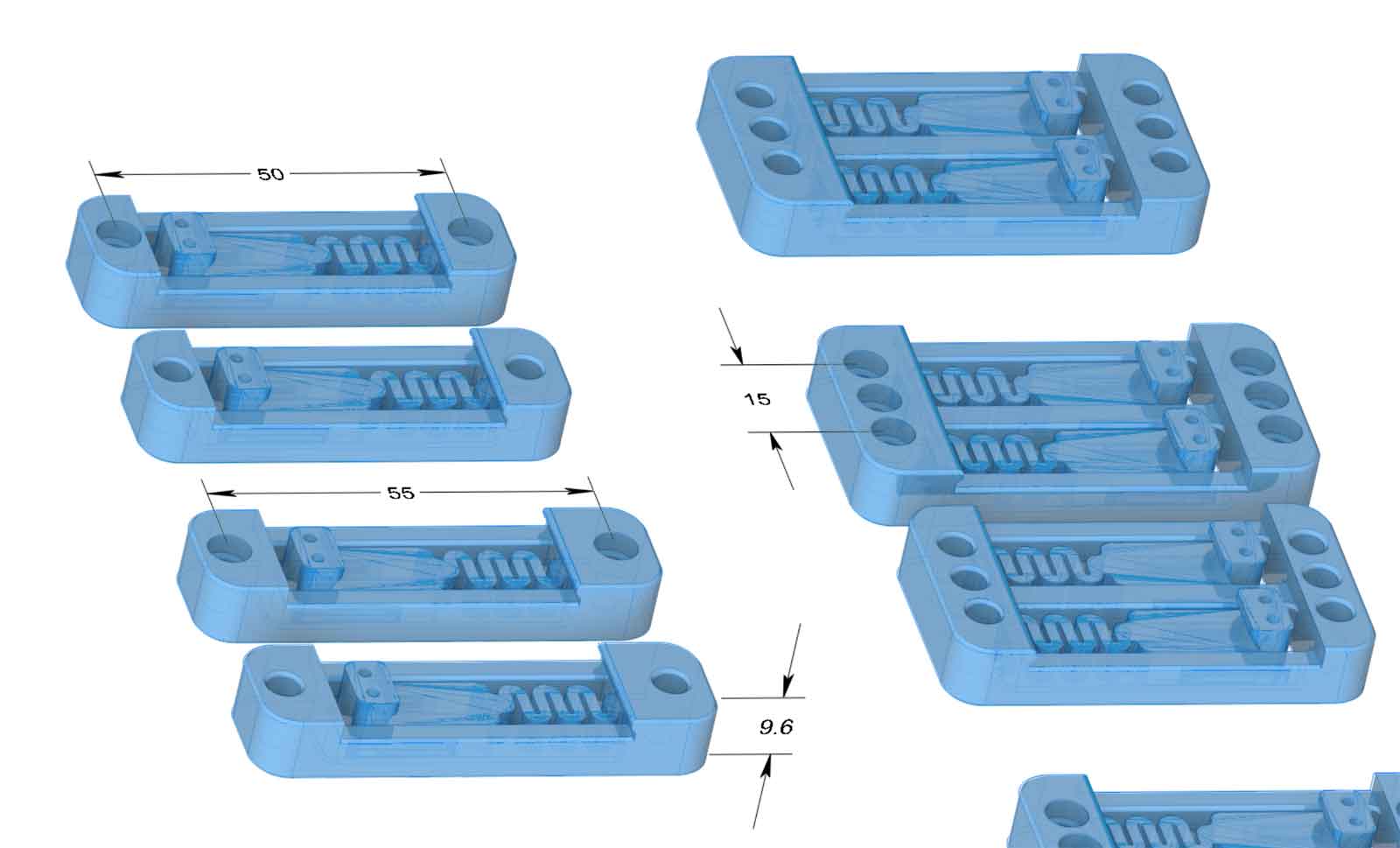 Stiffer DINMount 50mm, 55mm, 66.5mm DIN Clips - REMIX by MyStoopidStuff ...