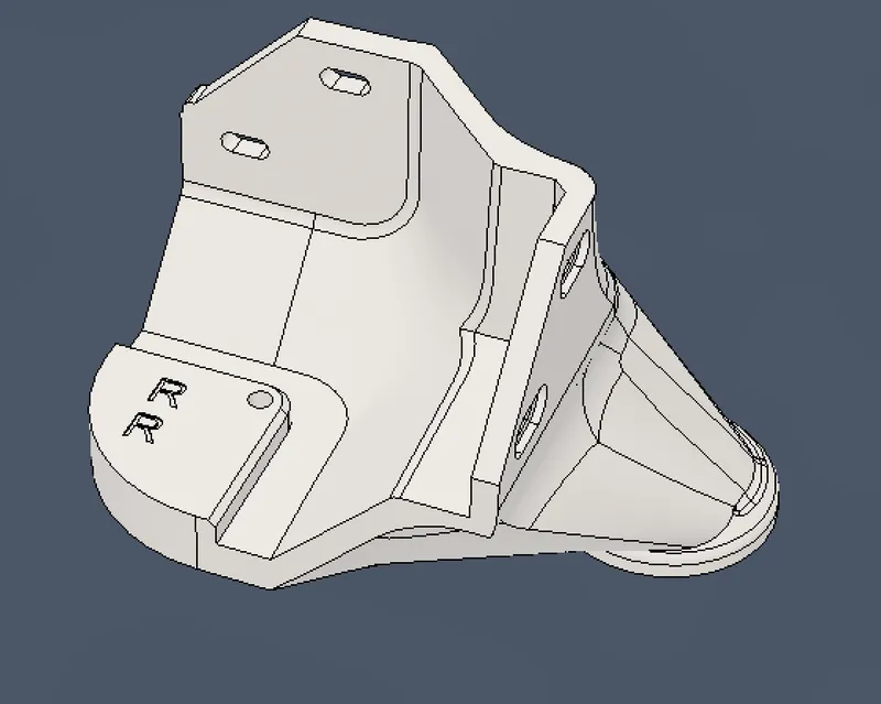 K1 K1C Feet by Booleans And Things | Download free STL model ...