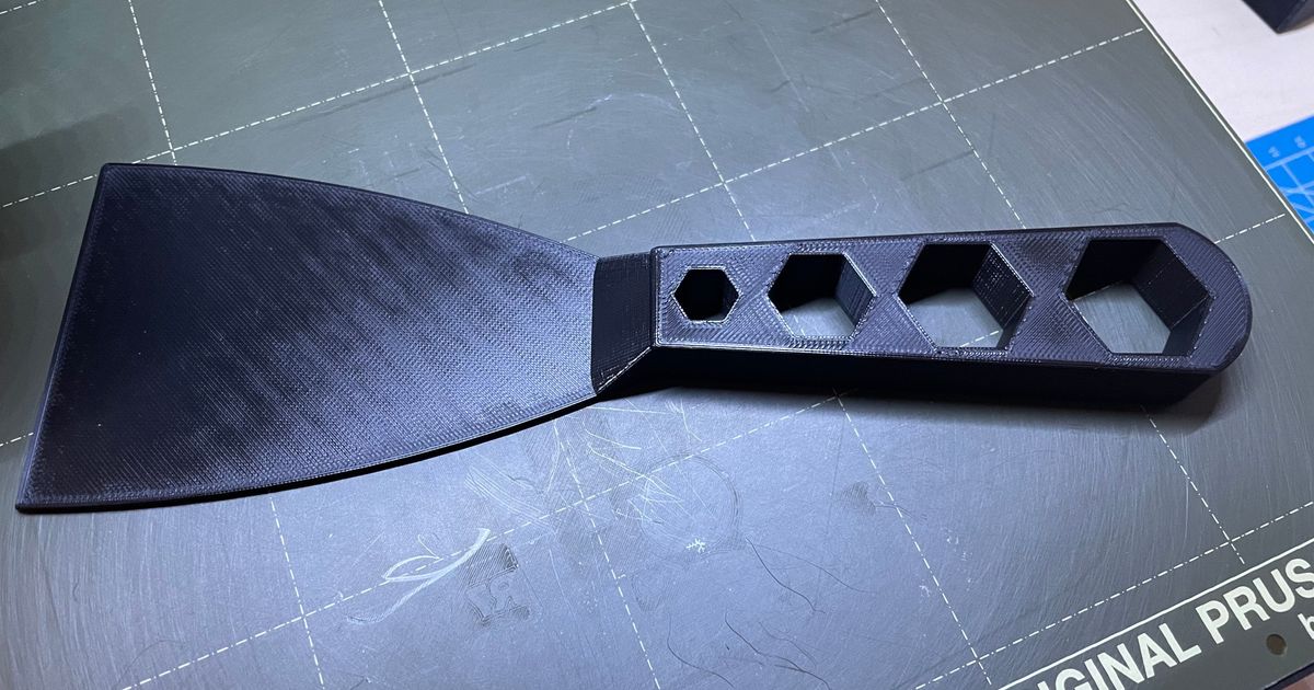 Flexible 3D printer scraper or for other purposes by Grzegorz ...