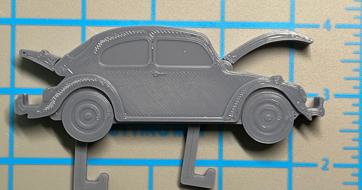 VW Beetle Moving Key Hanger par Laver | Téléchargez gratuitement un ...