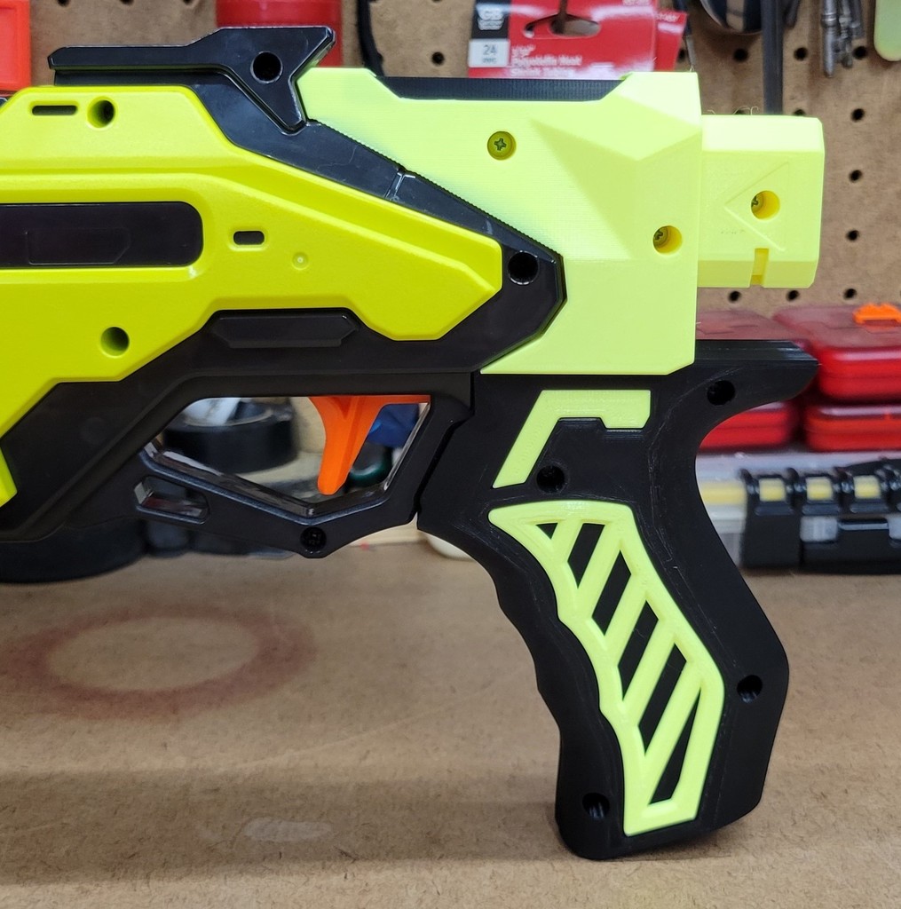 Nerf Rival Saturn Grip por Gemeneye | Descargar modelo STL gratuito ...