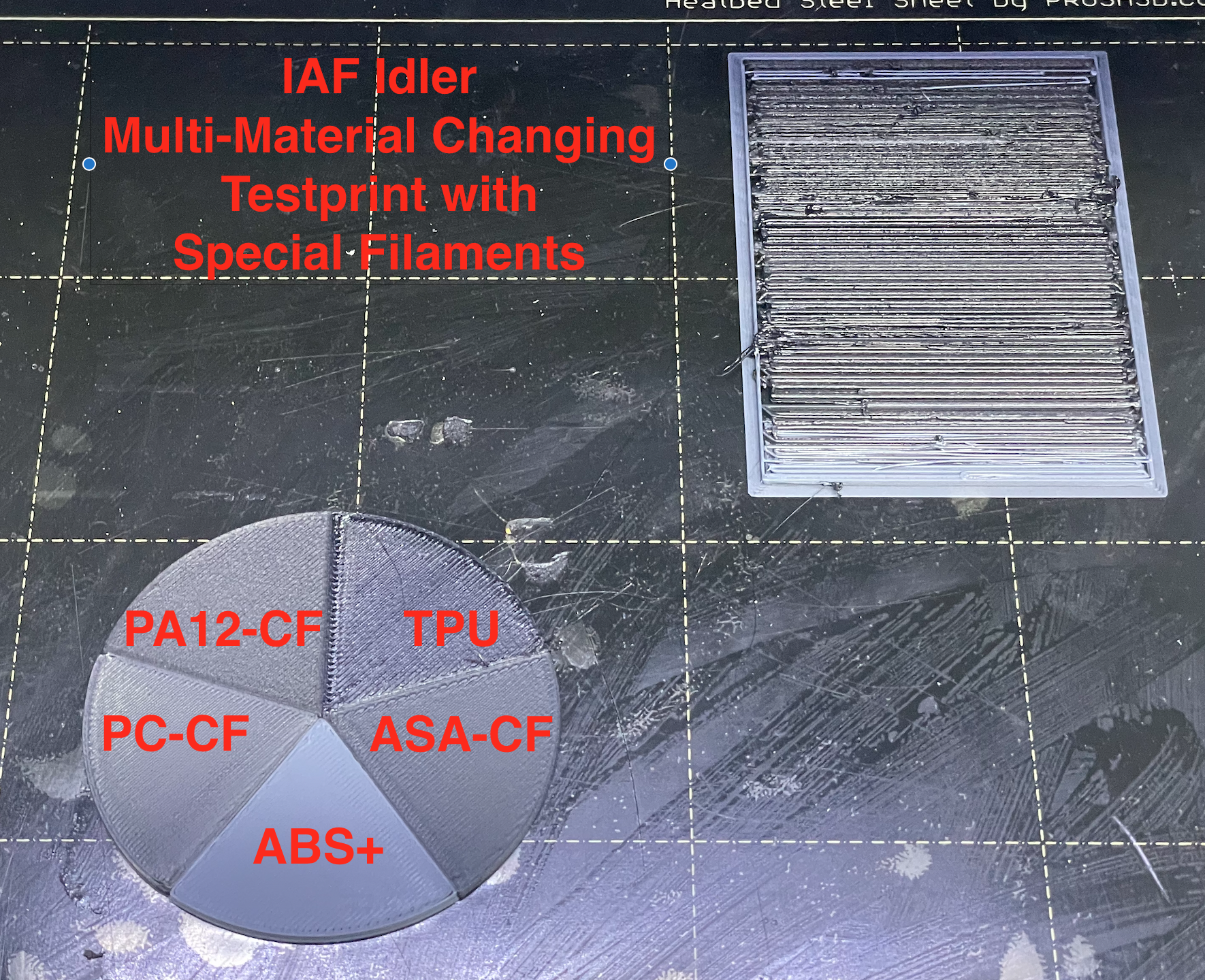 Nextruder & MMU MULTI-MATERIAL GAMECHANGER IAF-Idler by Thorsten ...