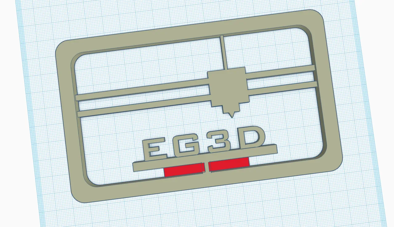 Remix EG3D logo by Rocket printer | Download free STL model ...