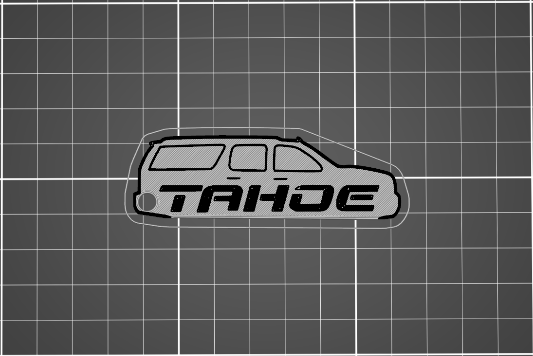 Chevy Tahoe Keychain by WheelDeal | Download free STL model ...