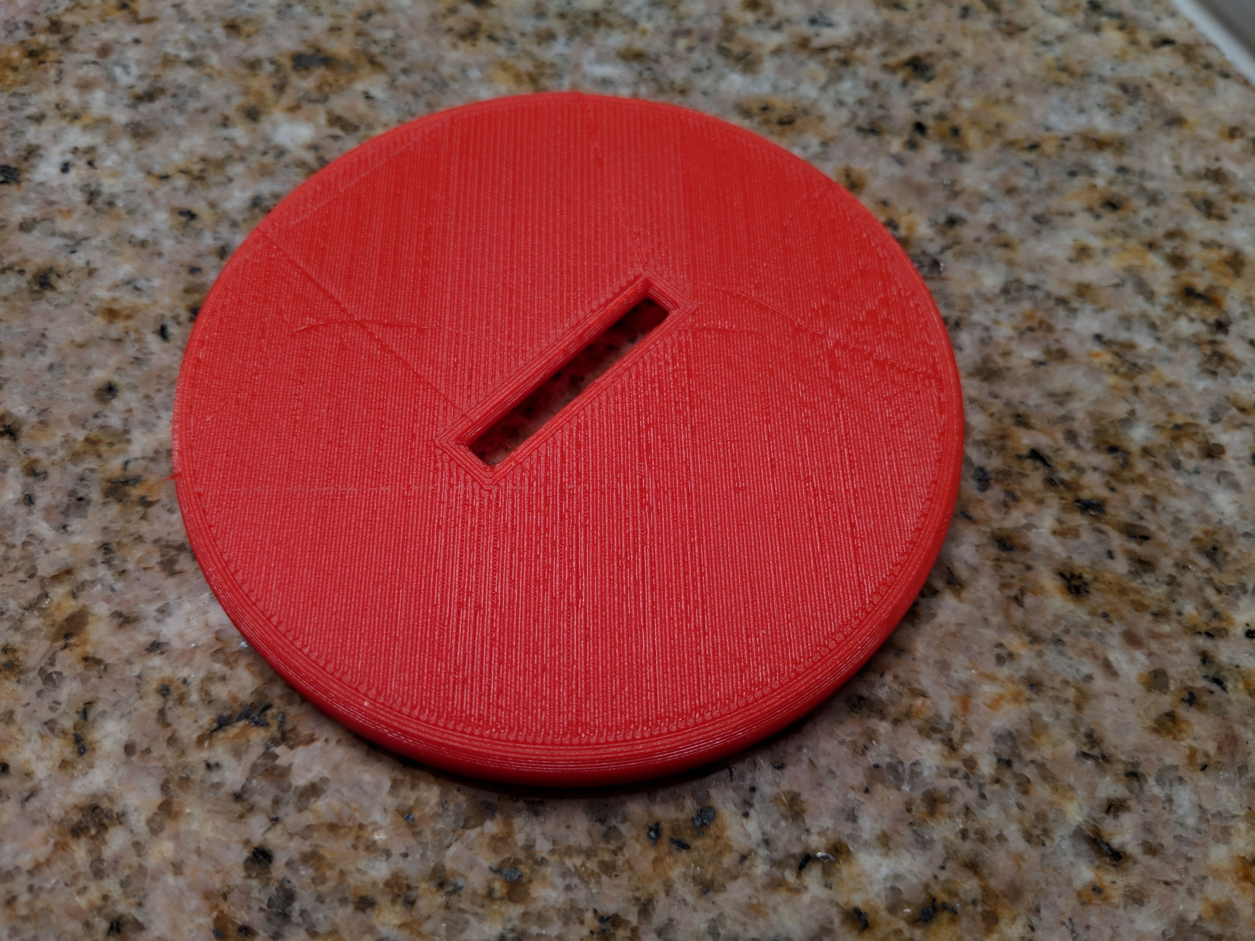 Soup Can Lid with Slot by schraitle | Download free STL model ...