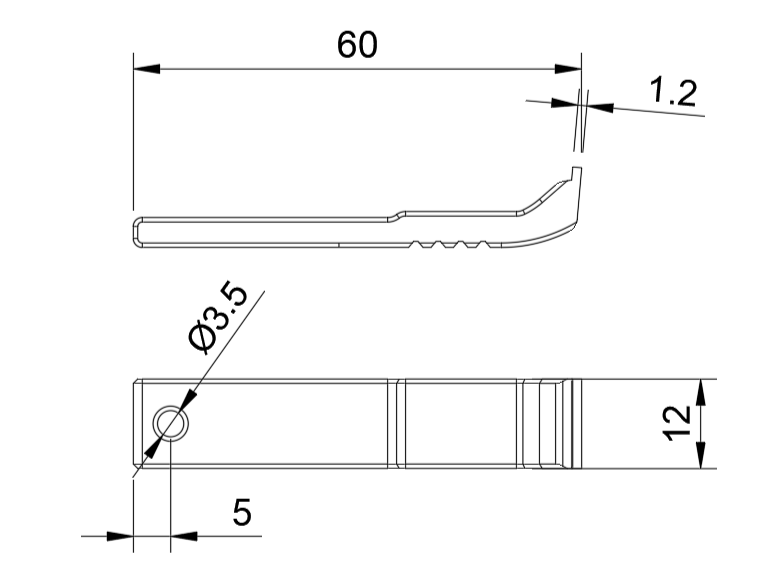 DIN rail clip unlocker by Drak | Download free STL model | Printables.com