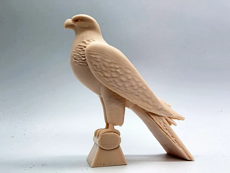 Falcon on Perch #1 by Triple G Workshop | Download free STL model ...