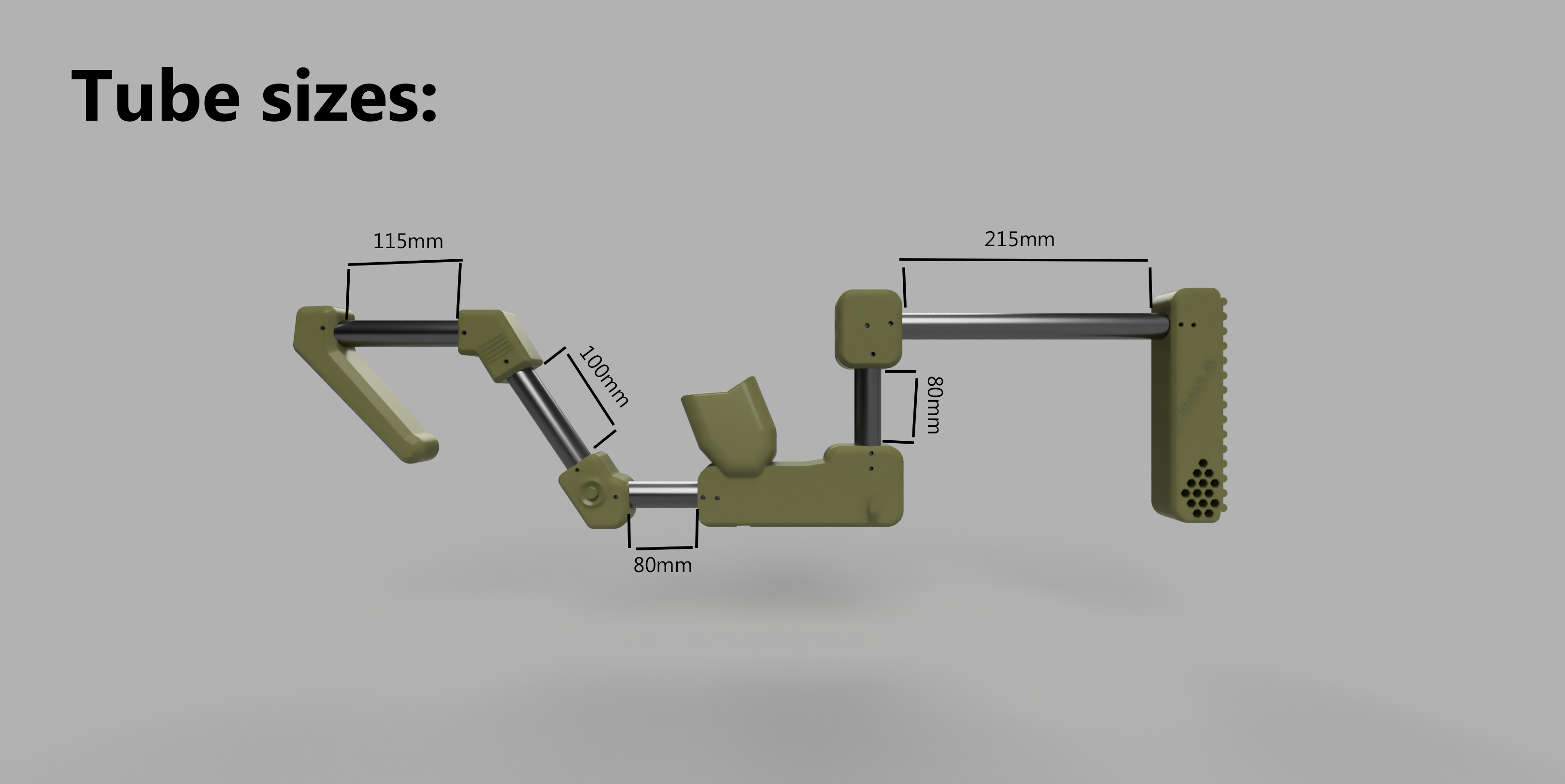 VQGNS-85 - Modular gun stock for quest 2/3 by Mykyta Maletsky ...