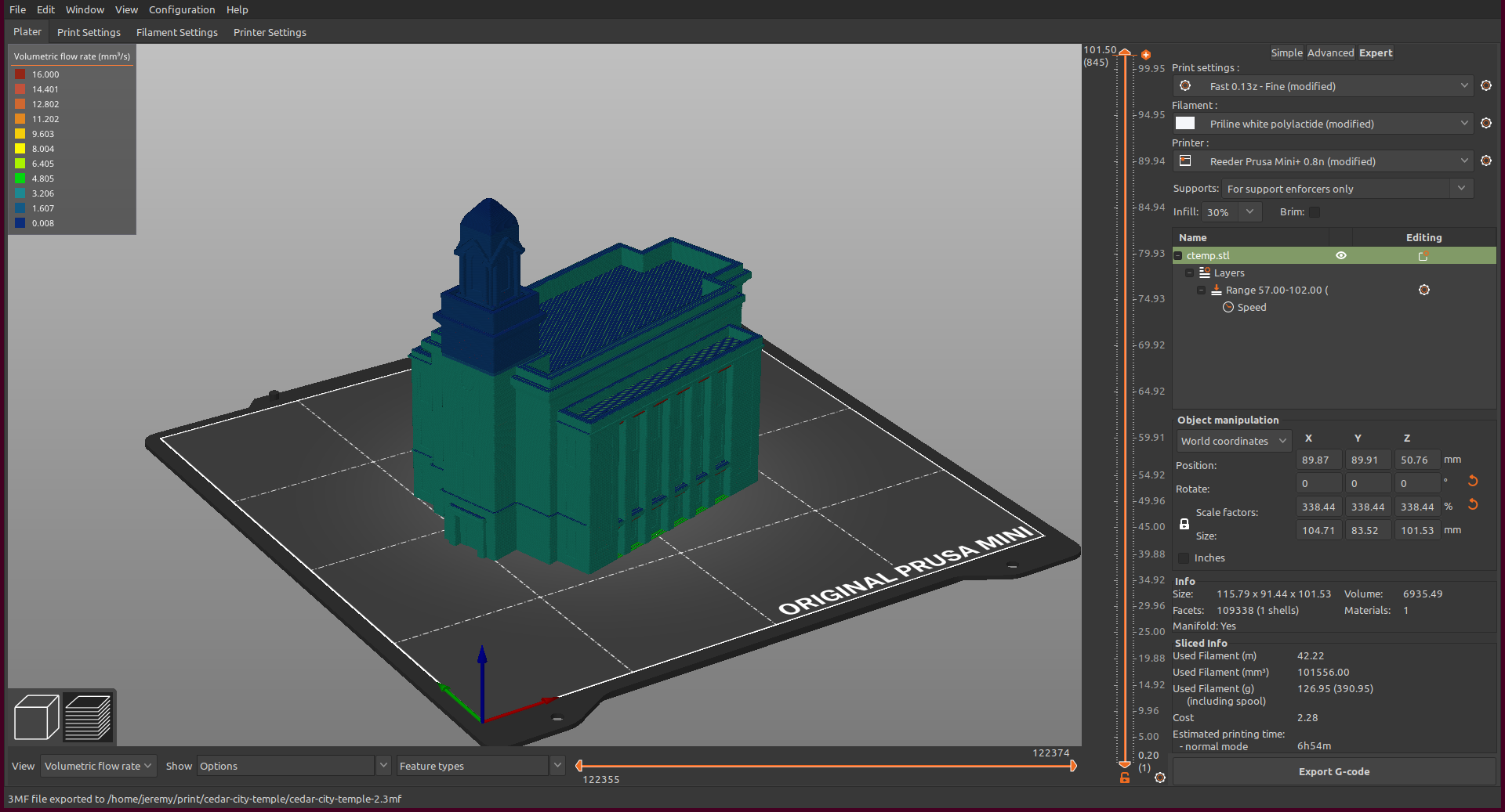 Cedar City Temple by Jérémy Reeder | Download free STL model ...
