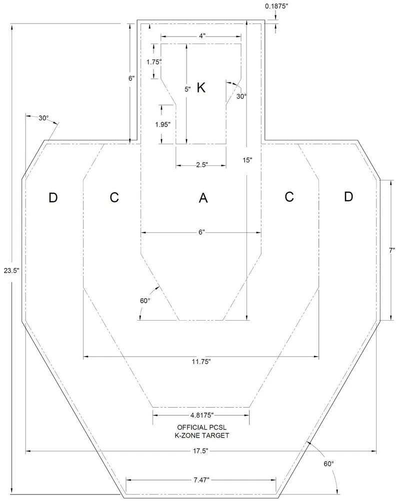 PCSL K-Zone target 1:1 scale model by raleigh_littles | Download free ...