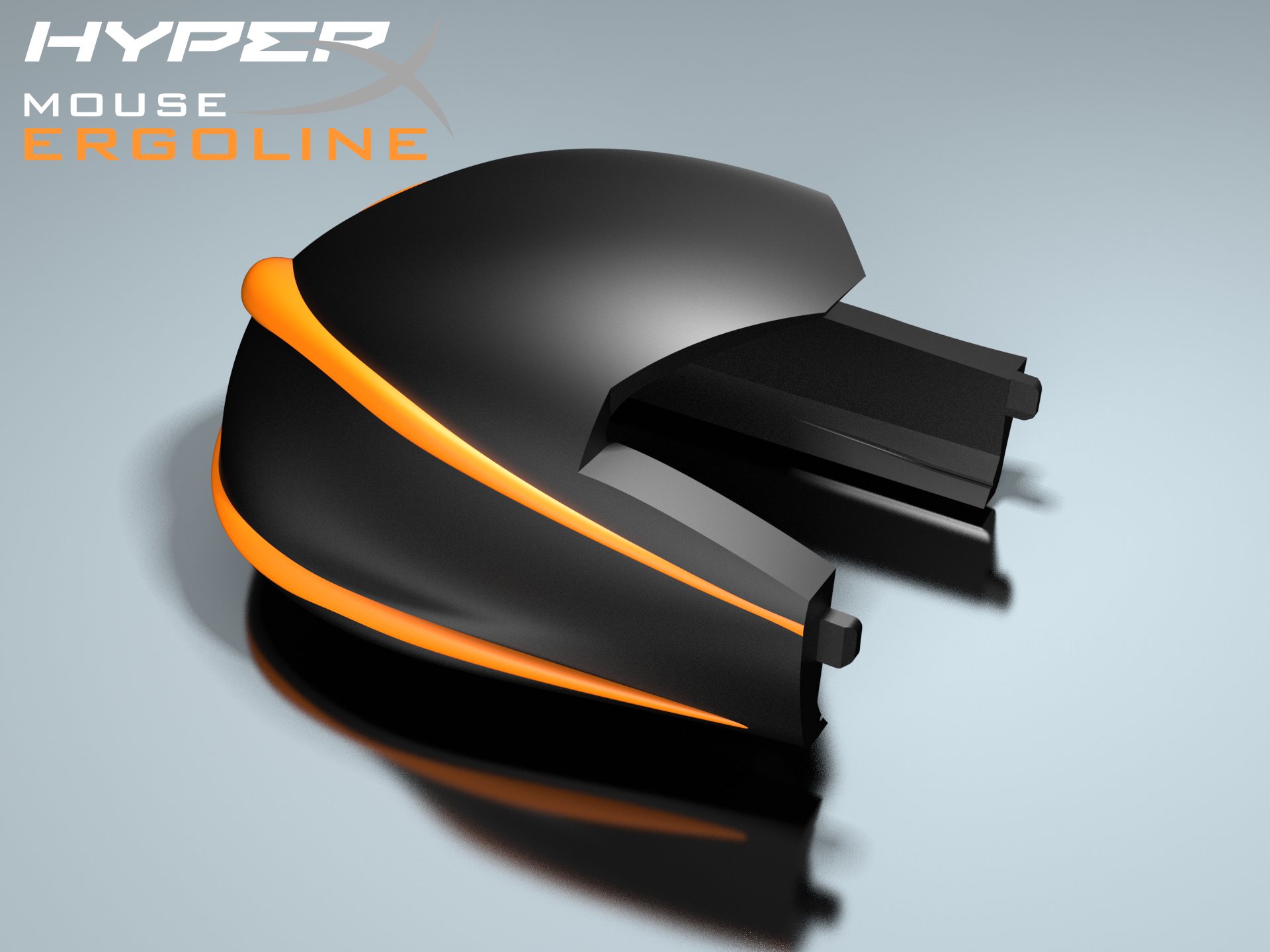 Mouse Body ERGOLINE - HyperX Pulsefire Saga by EngGraph | Download free ...