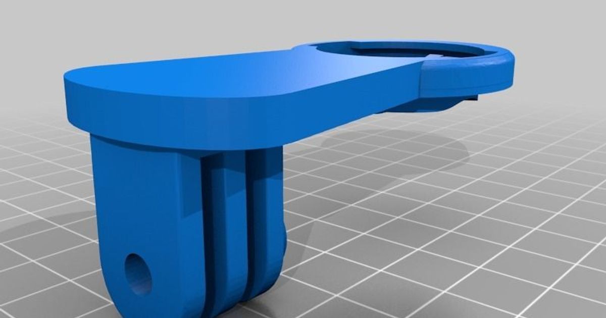 Garmin UT800 Mount for 3T Integra Stem by Florian | Download free STL ...