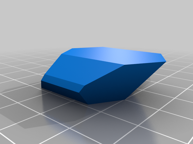 Dana Crystal Models - monoclinic by ntdesign | Download free STL model ...