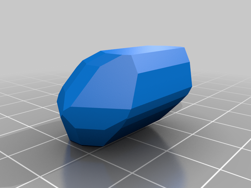 Dana Crystal Models - monoclinic by ntdesign | Download free STL model ...