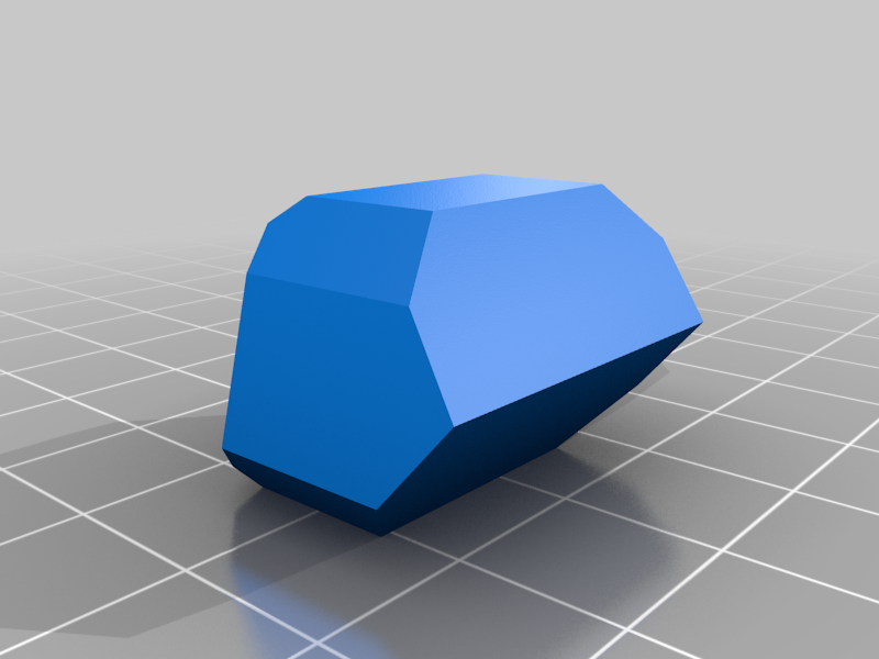 Dana Crystal Models - monoclinic by ntdesign | Download free STL model ...