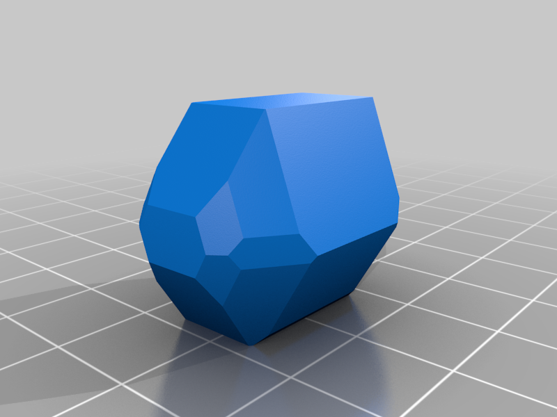 Dana Crystal Models - monoclinic by ntdesign | Download free STL model ...