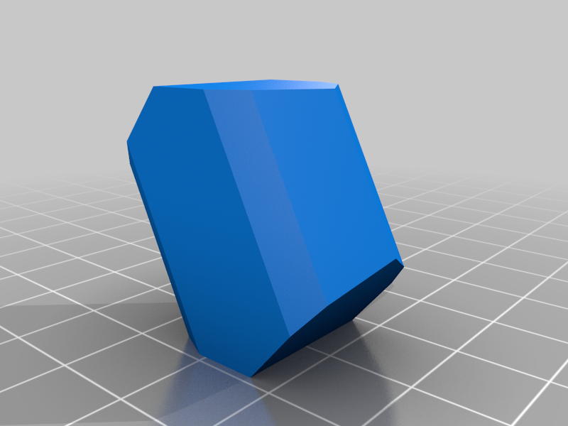 Dana Crystal Models - monoclinic by ntdesign | Download free STL model ...