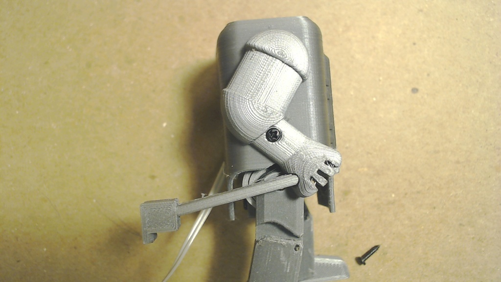 Cart Pulling Robot by Rick100 | Download free STL model | Printables.com