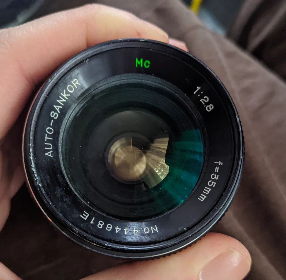 Auto-Sankor 35mm to nikon F adapter by Seda | Download free STL model | Printables.com