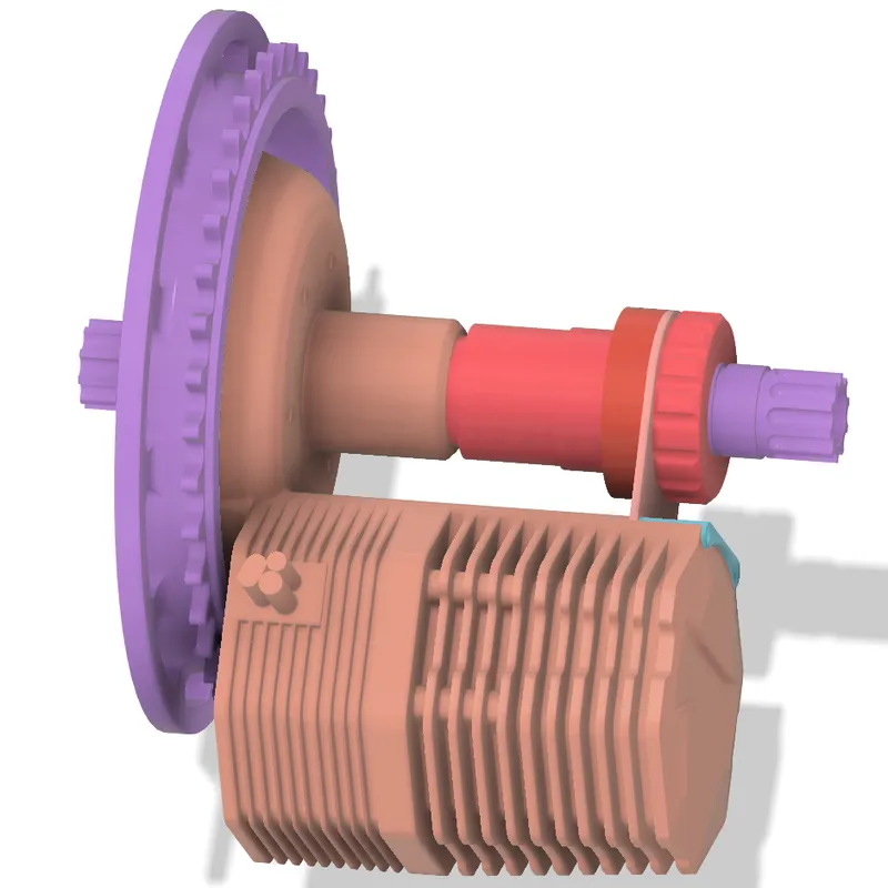 CYC Photon Motor Assy by Bent Derailleur | Download free STL model ...