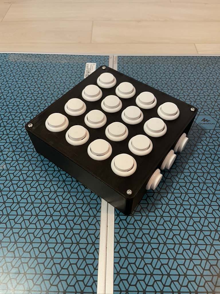 Macro Pad / 4x4 Midi Controller. Powered by Raspberry Pi Pico. by kripso | Download free STL ...