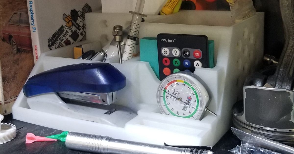 Workbench organizer by Fastlayne3dp | Download free STL model ...