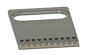 Ergonomical Ice Scraper v2 by Senelis910 | Download free STL model ...