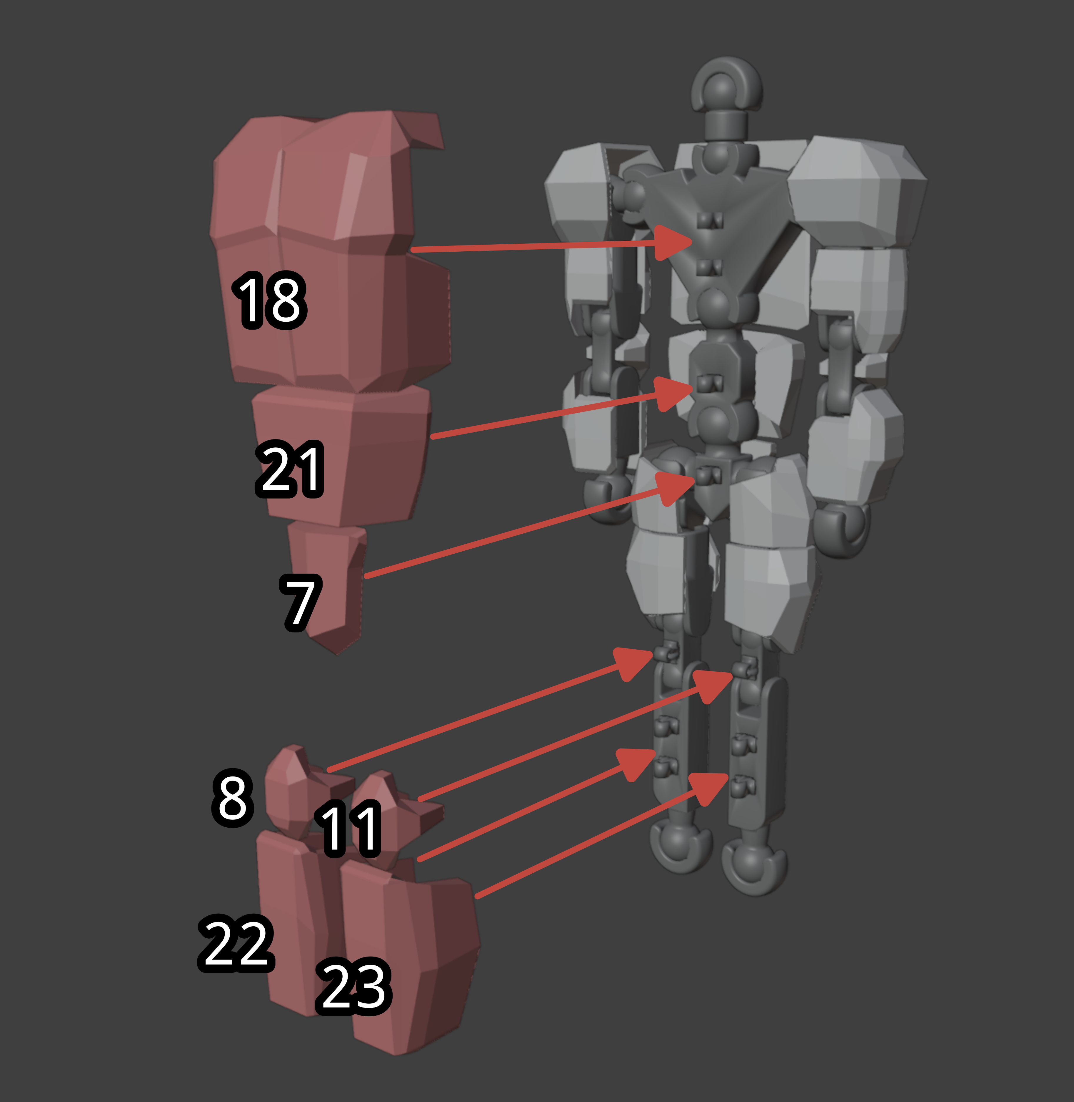 MODULYR - Modular Poseable Action Figure by Direct Designs | Download ...