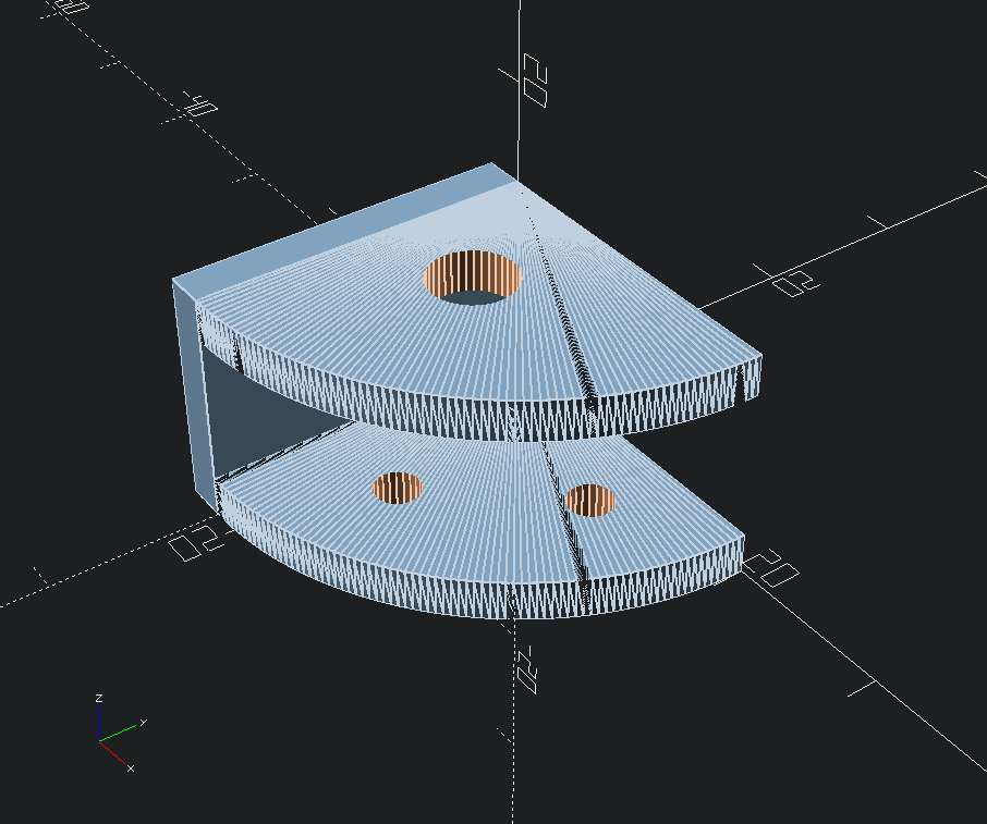 Parametric Hinge holder by Nakka | Download free STL model | Printables.com