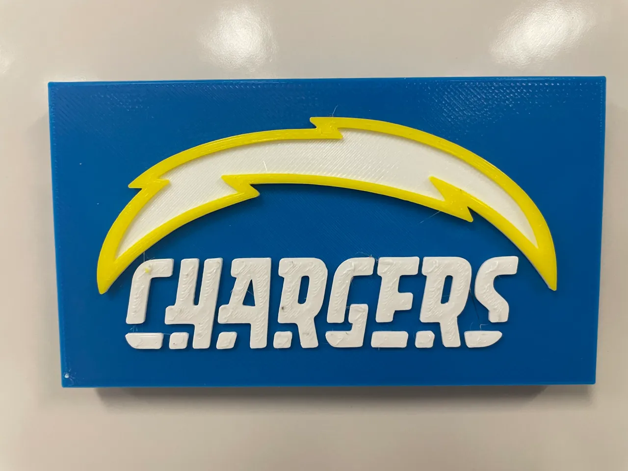 Los Angeles Chargers by pmeineke | Download free STL model | Printables.com