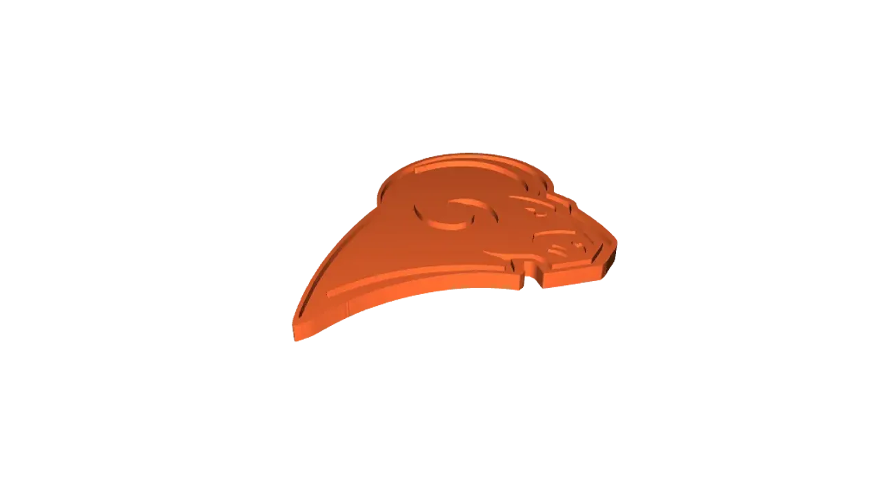 Los Angeles Rams Logo by pmeineke | Download free STL model ...