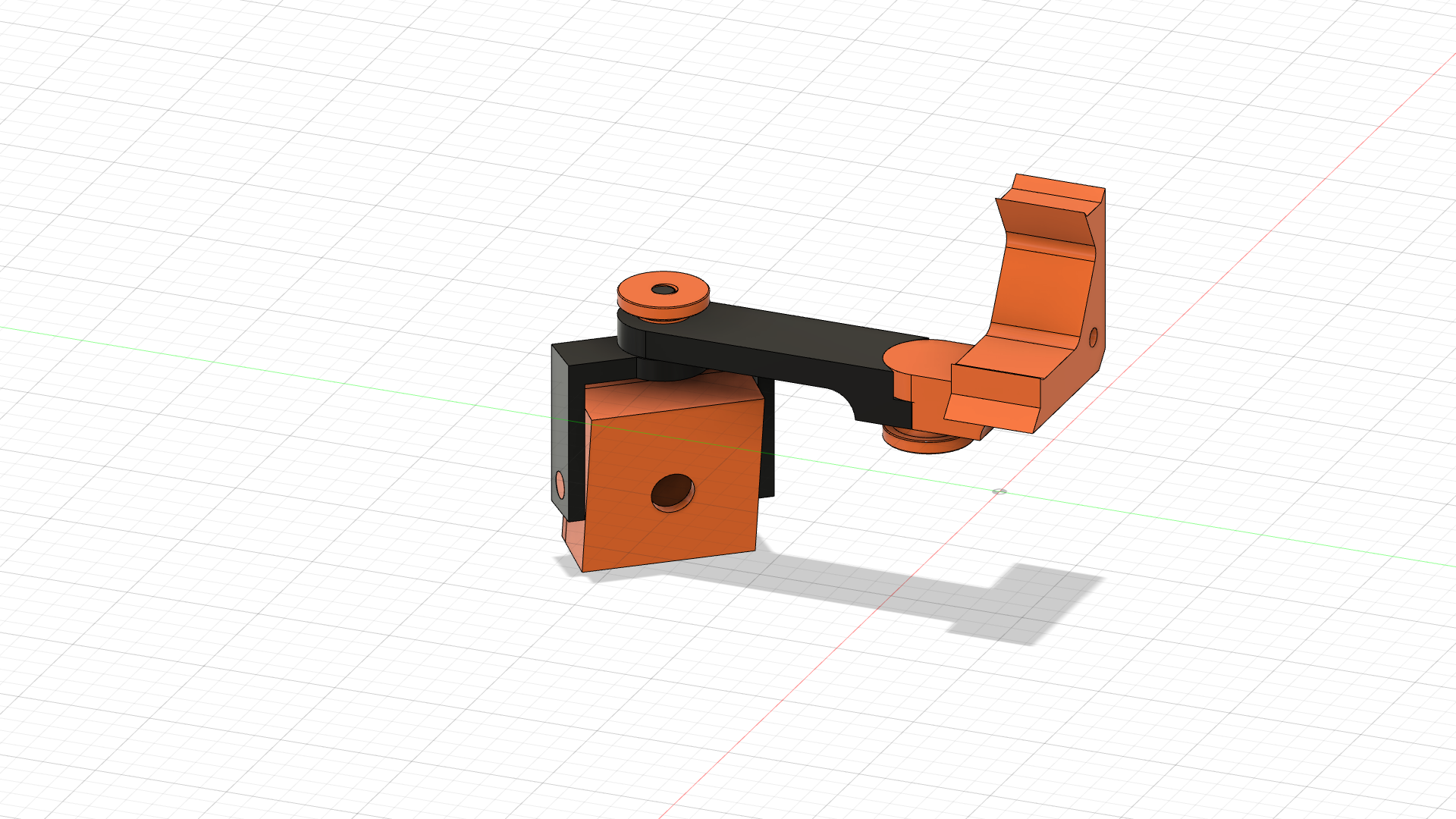 OctoPi Camera X-Axis Arm Mount for i3MK3S+ by Derek | Download free STL ...