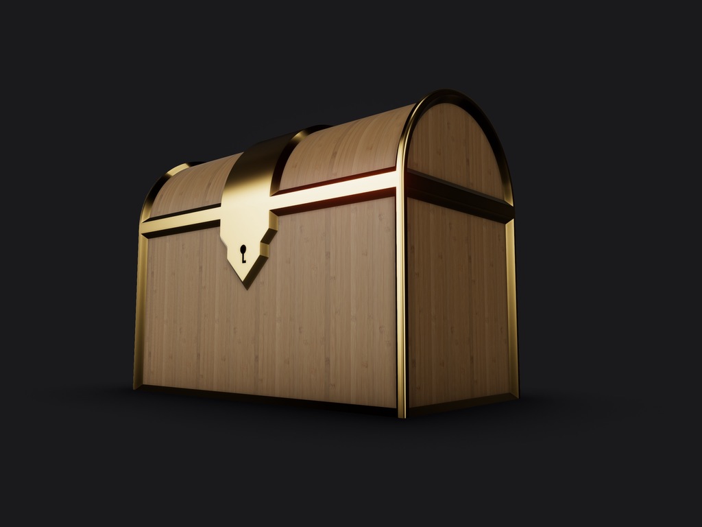Fancy Treasure Chest by J Lake 3D | Download free STL model ...