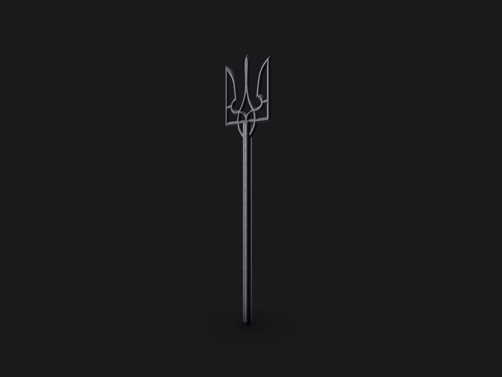 Ukrainian Trident by J Lake 3D | Download free STL model | Printables.com