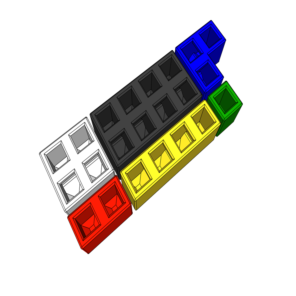 0.4mm Nozzle Optimized Toy Bricks by J Lake 3D | Download free STL ...